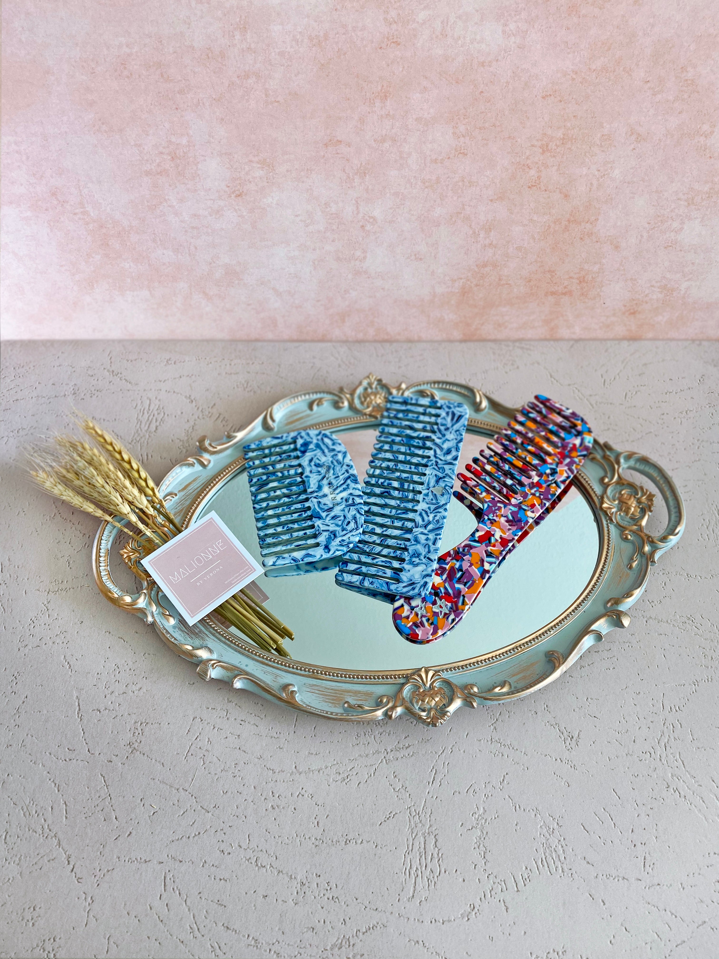 Ciel Comb - Made With Italian Cellulose Acetate – Malionne