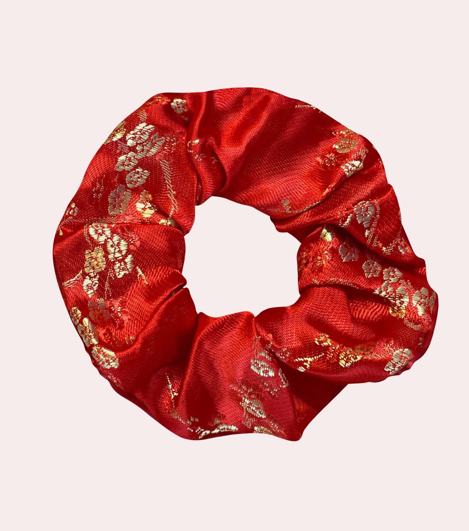 Chinese Brocade Scrunchie – Malionne